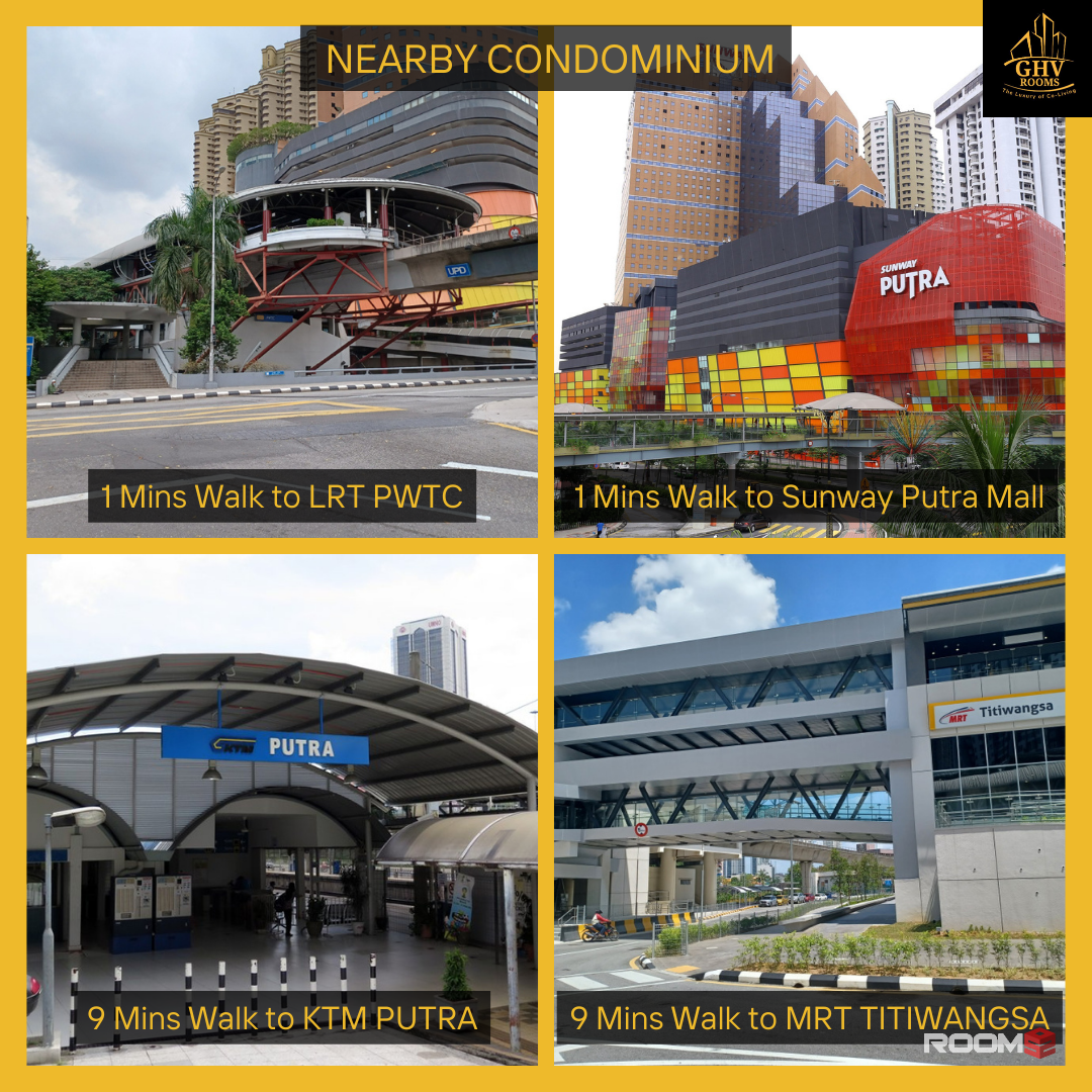 ZERO DEPOSIT 🔥 [FEMALE SINGLE ROOM]Only 1 mins walk to LRT PWTC Station ...