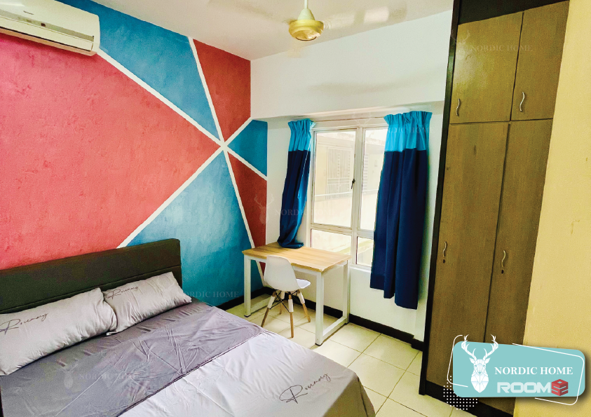 【New Renovated & Low Deposit】Cova Villa Kota Damansara Aircond Room - RoomSOS
